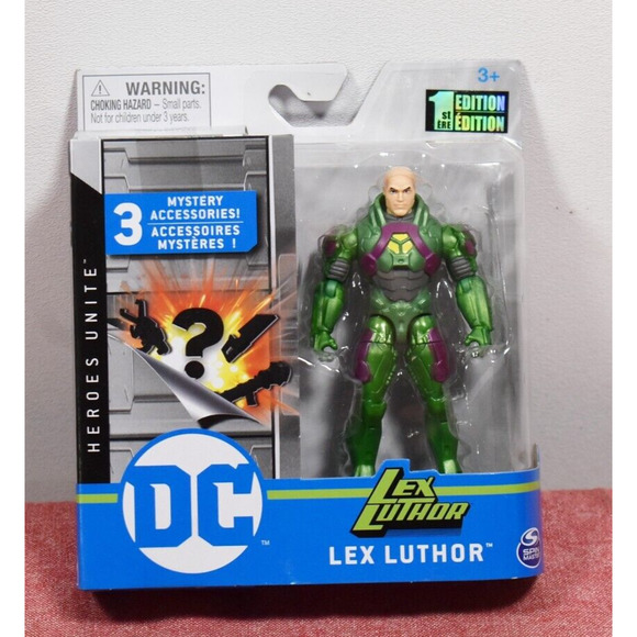 Toys | Dc Comics Spin Master Lex Luthor 4 Action Figure Heroes Unite ...